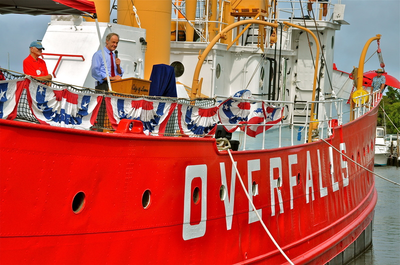 Lightship Overfalls named a national landmark | Cape Gazette
