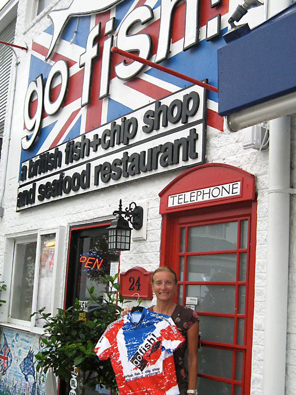 Go Fish owner leads Bike to the Bay team | Cape Gazette