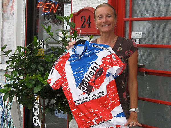 Go Fish owner leads Bike to the Bay team | Cape Gazette