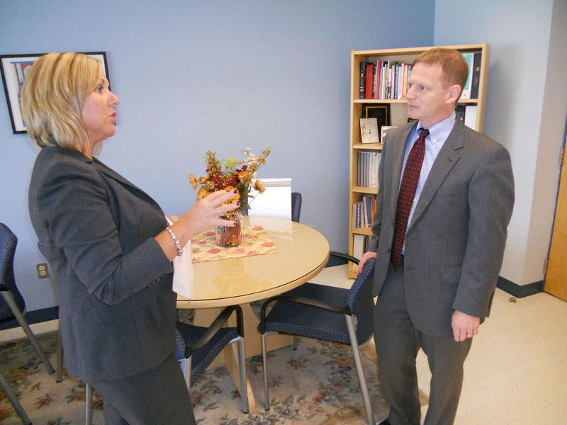 Lt. Governor Matt Denn visits Millsboro Middle School | Cape Gazette