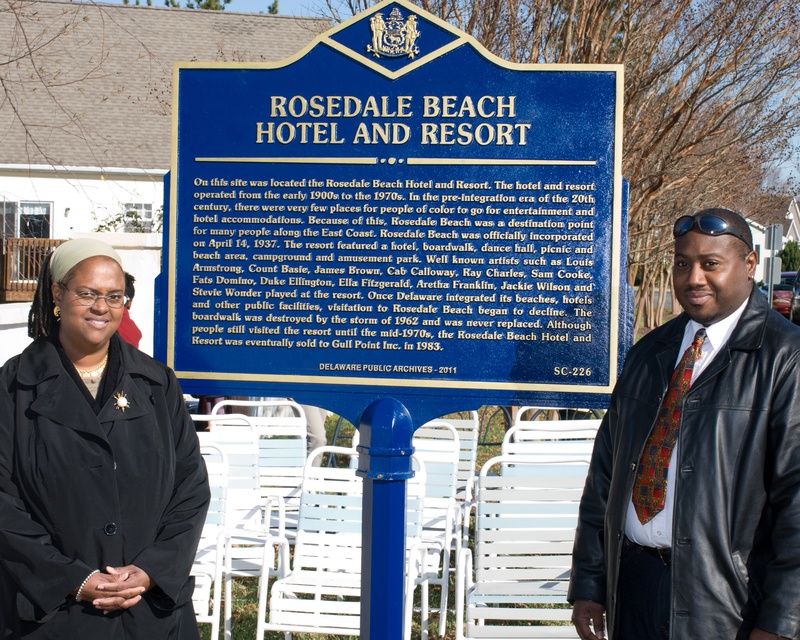 Rosedale Beach Hotel site gets state historic marker | Cape Gazette