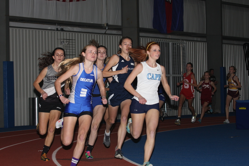 Cape winter track, Nike Matt and Disney with Mickey | Cape Gazette