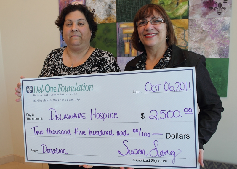 Del-One Foundation raises $2,500 for Delaware Hospice | Cape Gazette