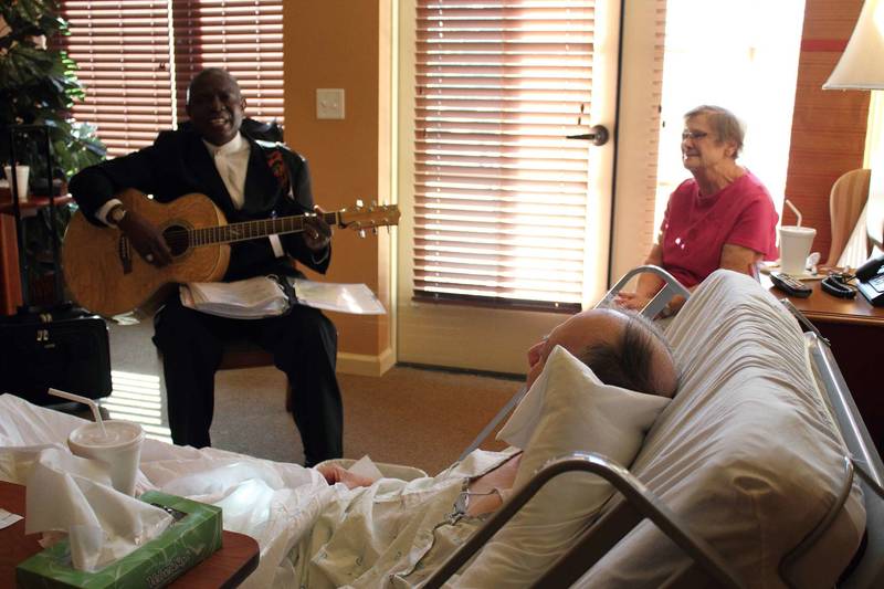 Delaware Hospice Chaplain Michael Ntow serves patients with the gift of ...