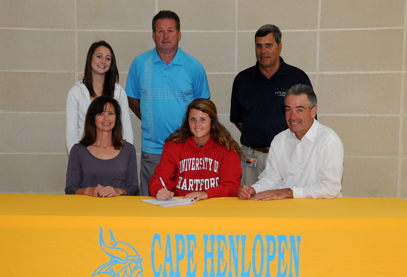 Colleen Beck signs to play tennis at Hartford | Cape Gazette
