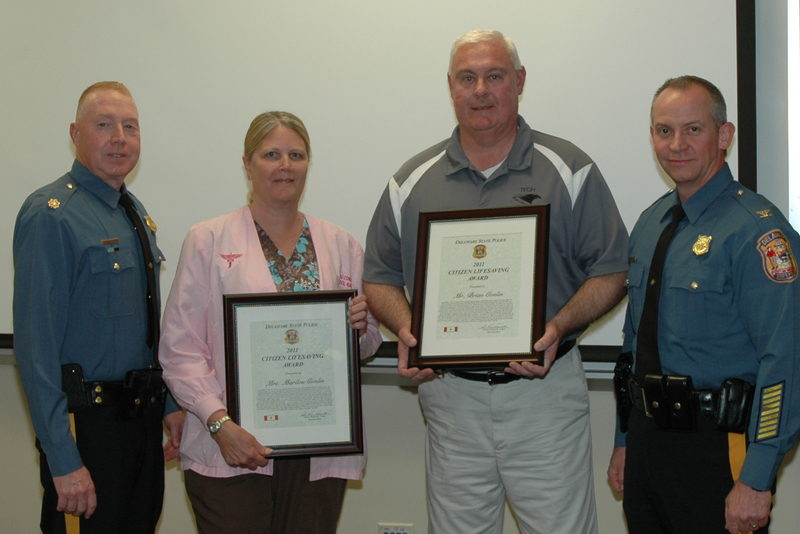 Sussex Tech's climate control officer honored with lifesaving award ...