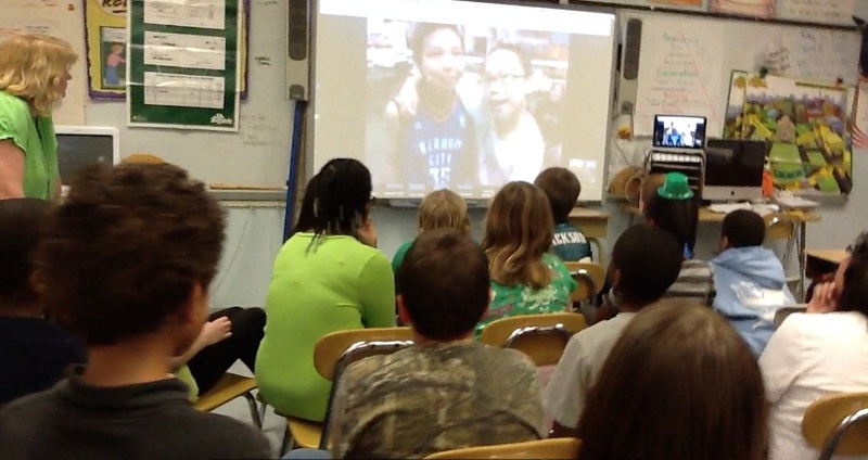 Fifth graders at H.O. Brittingham visit Alaska via Skype | Cape Gazette
