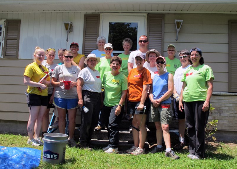 CAMP Rehoboth's Volunteer on Vacation partners with Sussex Habitat’s 'A ...