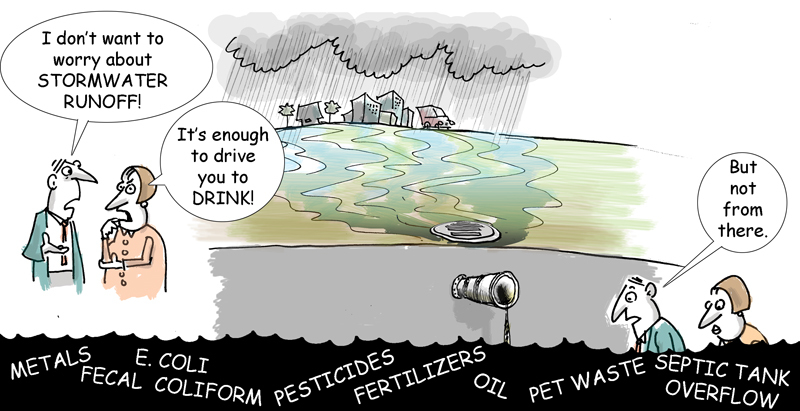 Runoff Cartoon