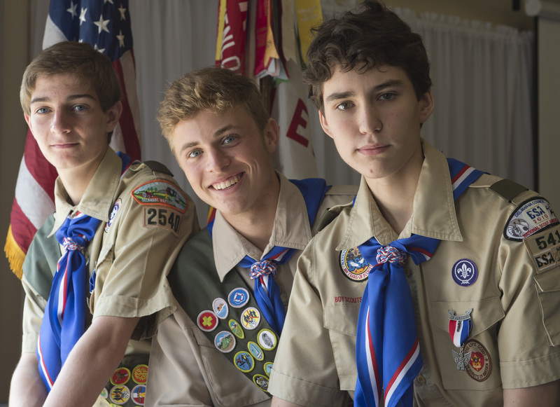 Three Lewes Boy Scouts attain Eagle rank | Cape Gazette