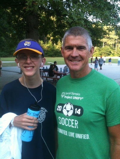 Cape Henlopen High runner approaches camp Hammer Walk with purpose ...