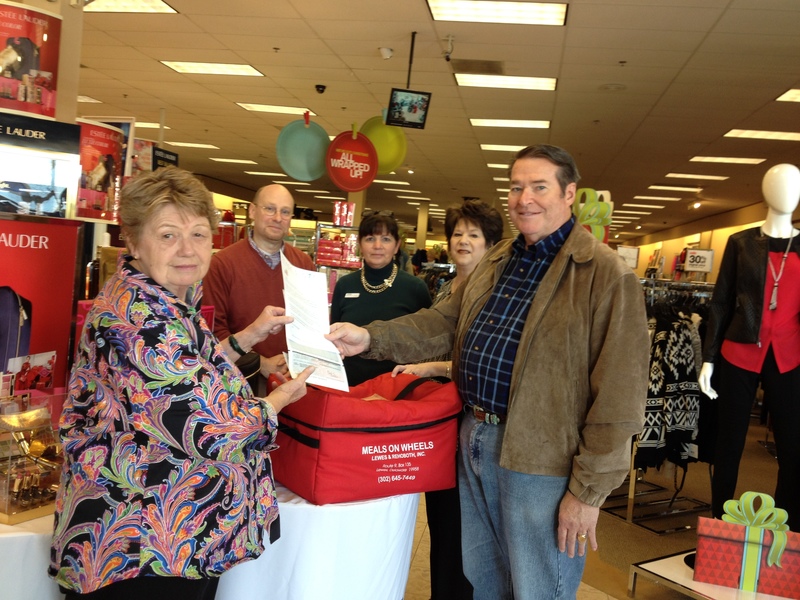 Peebles picks Meals on Wheels Lewes-Rehoboth as 2014 charity donation ...