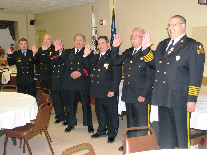 Sussex volunteer firefighters install officers | Cape Gazette