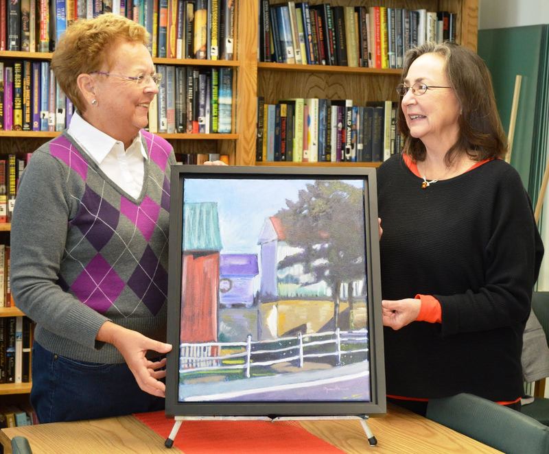 Jean Bowers painting to be raffled off Dec. 20 as Milton library ...