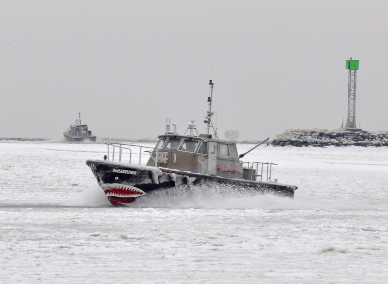 Cold snap freezes over Delaware Bay | Cape Gazette