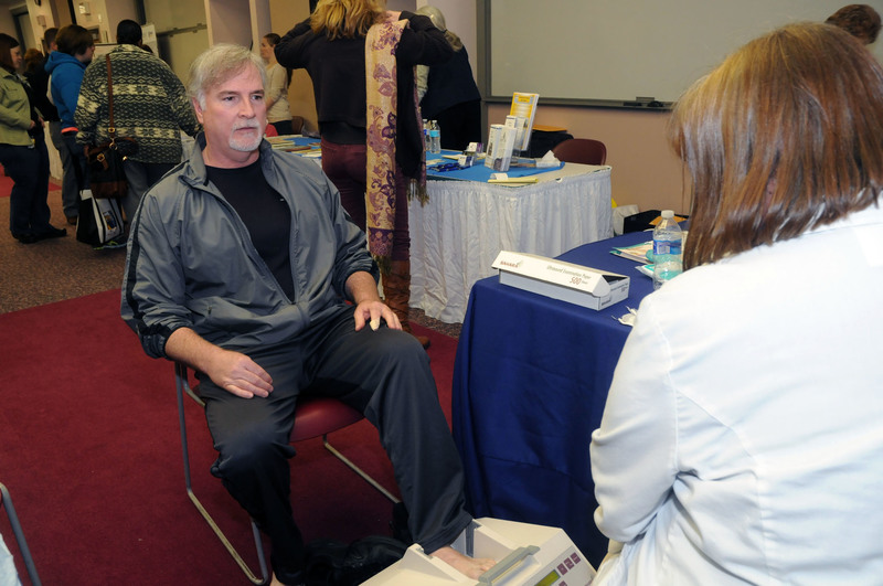 Del Tech and Beebe team up at Health Fair | Cape Gazette