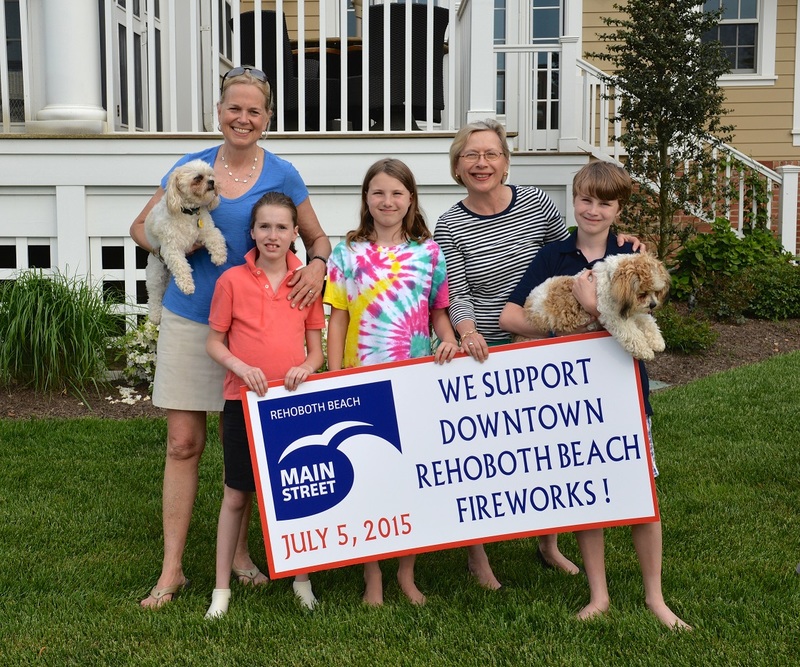 Lamson-Reich Family Donates $1,500 to Rehoboth Beach Fireworks | Cape ...