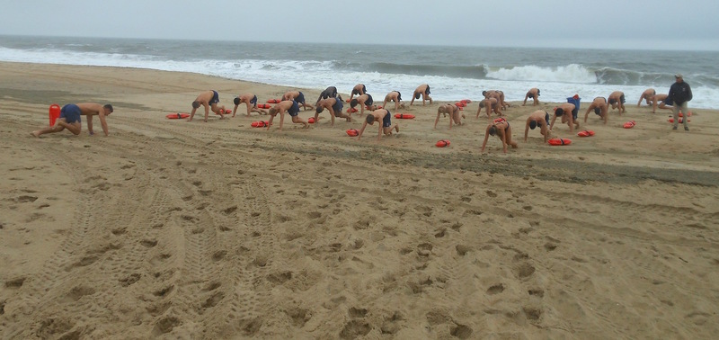 Dewey lifeguards practice in rough water | Cape Gazette