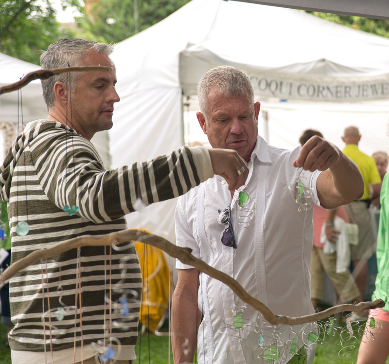 Sea Glass and Coastal Arts Festival takes on water and produces sparkle ...
