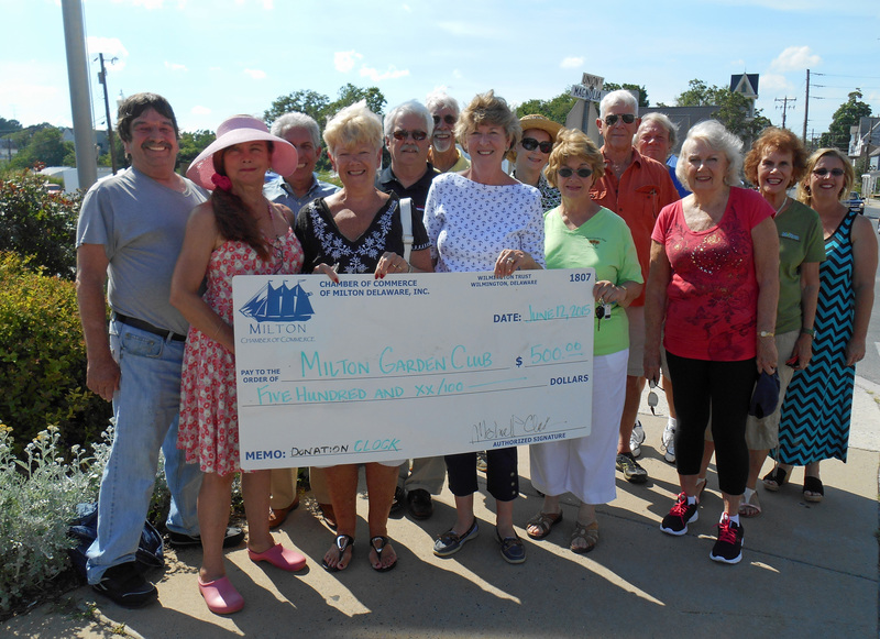 Milton chamber donates $500 for downtown clock | Cape Gazette