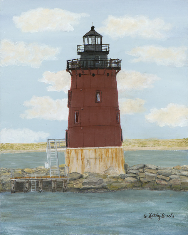 Kathy Buschi to release 'Delaware Breakwater Lighthouse' print July 4 ...