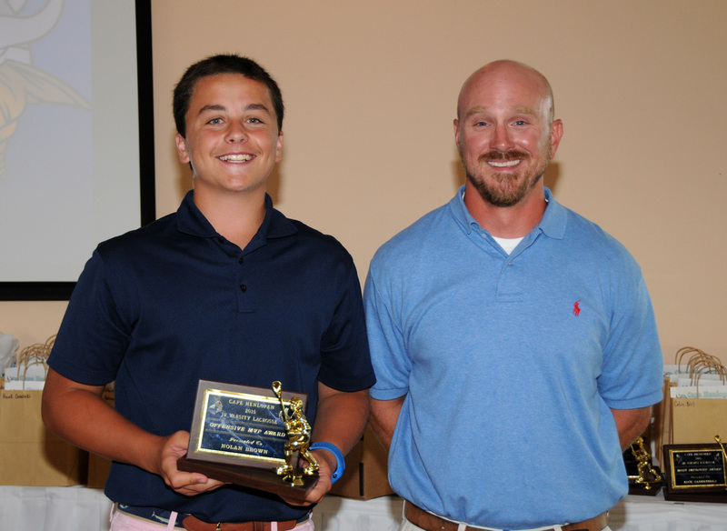 Cape boys' lax honors players at banquet | Cape Gazette