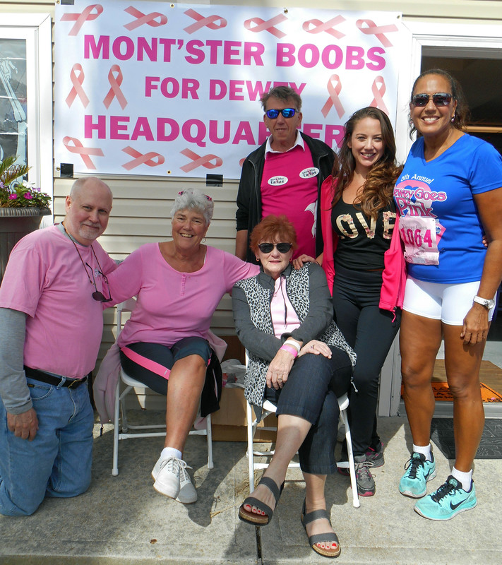 Dewey painted pink for breast cancer awareness | Cape Gazette