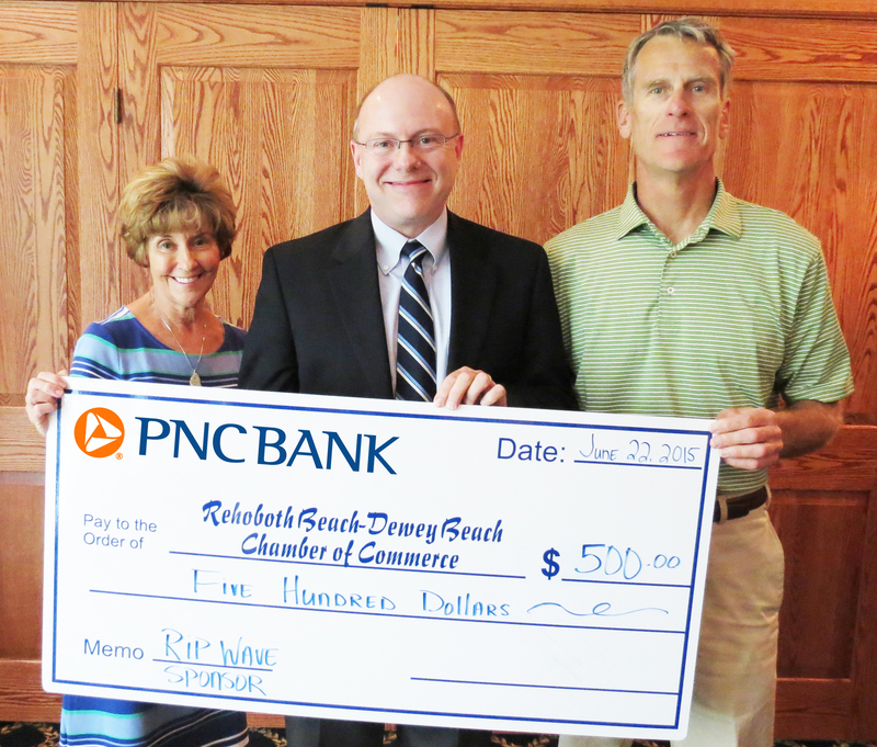 Chamber recognizes PNC as $500 Rip Wave Sponsor | Cape Gazette