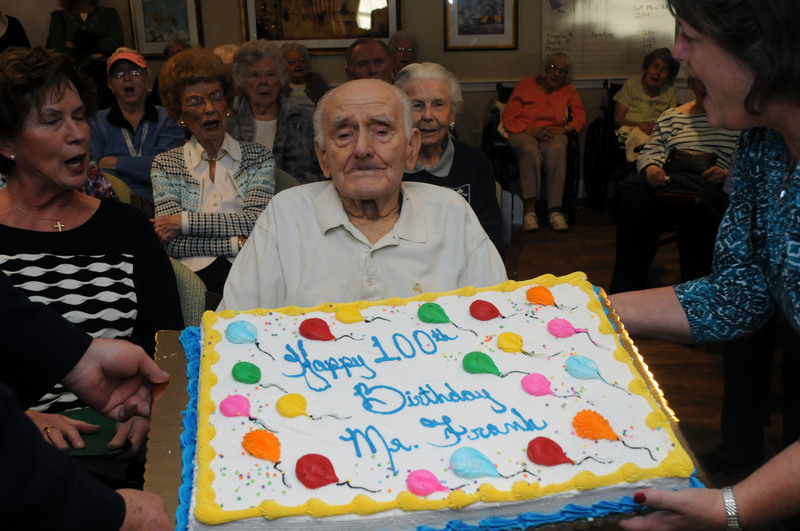 Francis Novak celebrates 100th birthday party | Cape Gazette