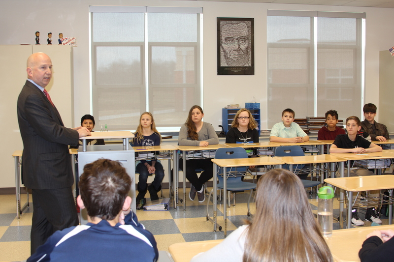 Mariner students grill governor | Cape Gazette