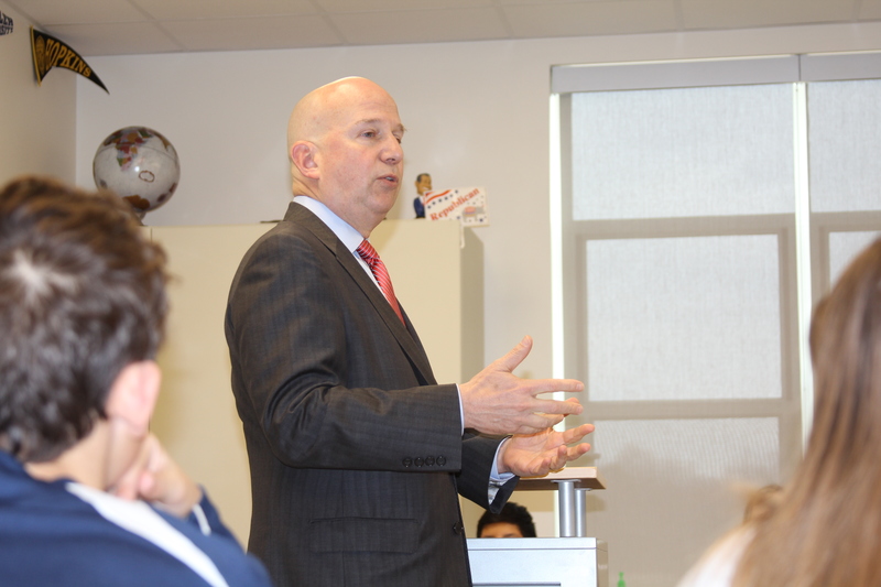 Mariner students grill governor | Cape Gazette