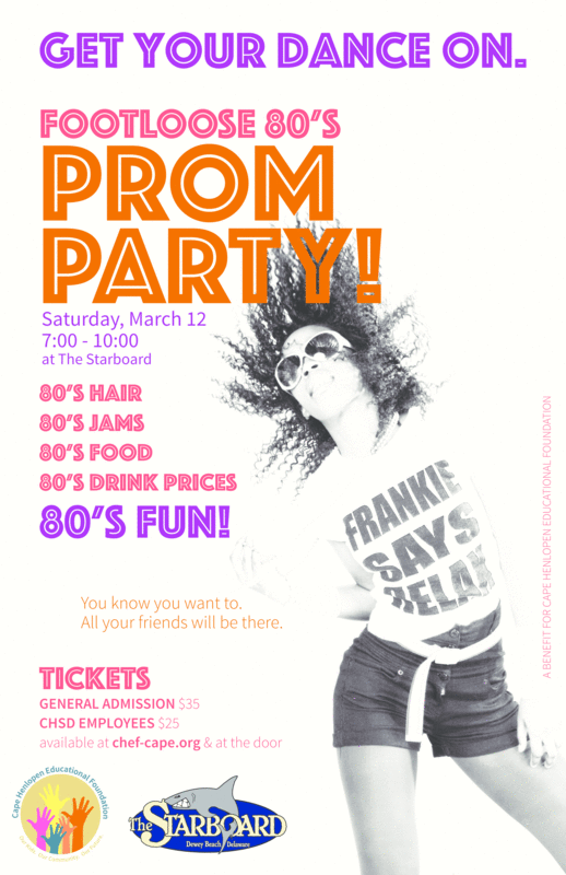Footloose 80s prom Party | Cape Gazette
