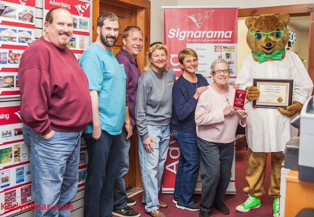 Kody O'Bear Community Award presented to Signarama | Cape Gazette