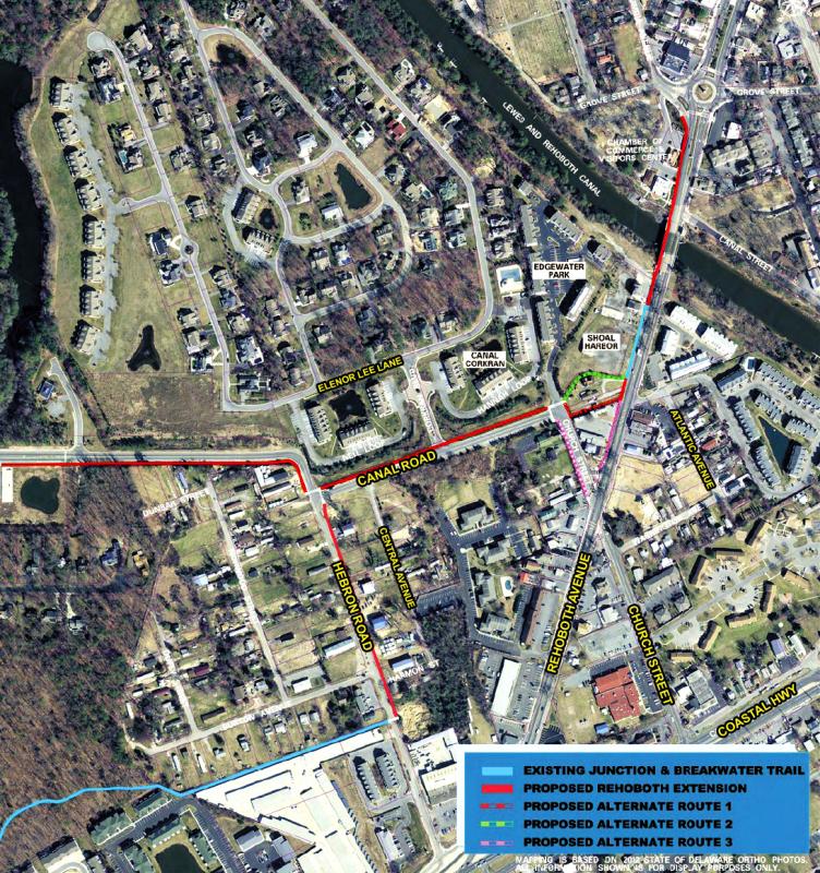 DelDOT planning trail extension into Rehoboth | Cape Gazette