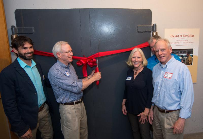 Fort Miles inaugurates art gallery | Cape Gazette