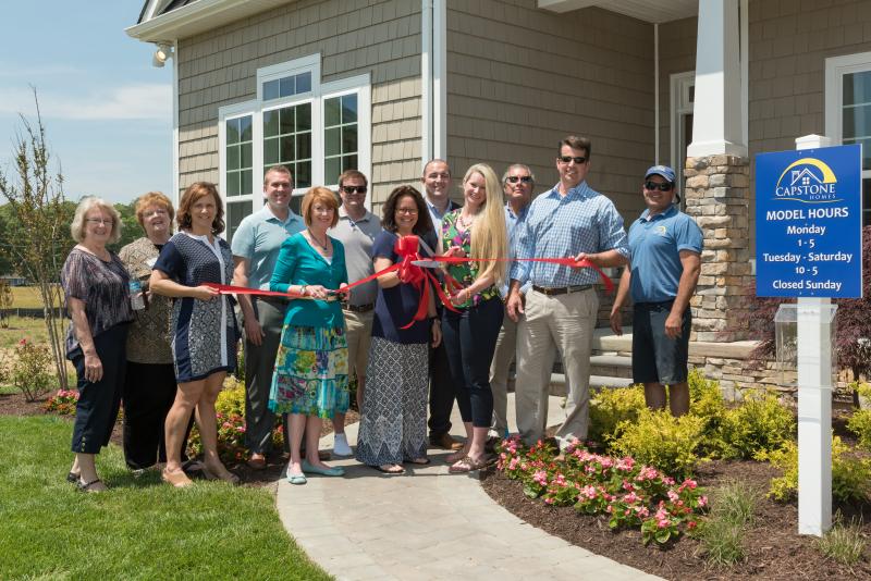 Capstone Homes cuts ribbon on Juliet model at Bay Pines in Lewes | Cape ...