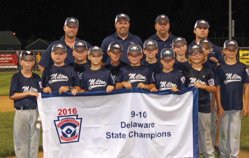 Milton 9-10 All-Stars win states; head to regionals | Cape Gazette