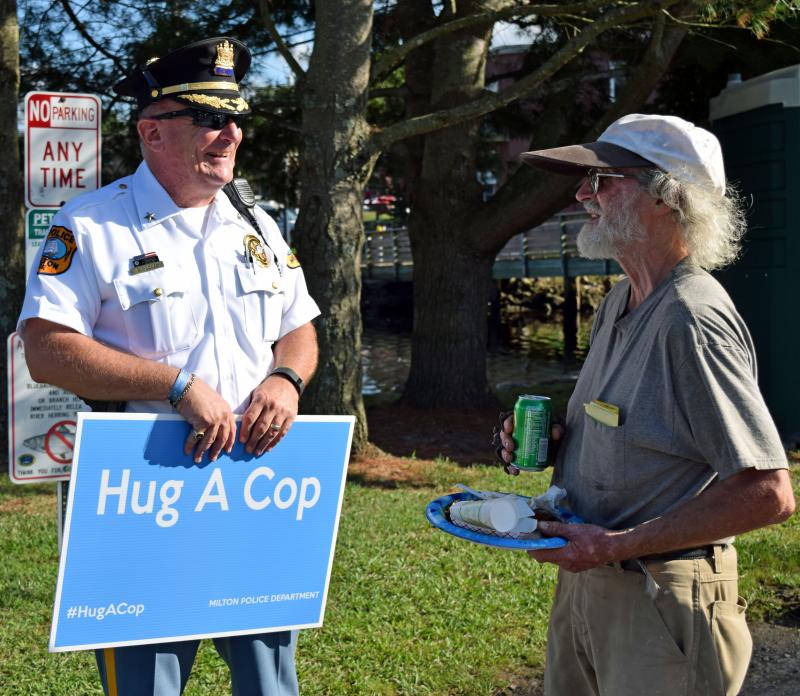 Free hugs for all at Milton Night Out | Cape Gazette