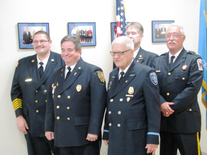 Sussex Volunteer Firefighters install officers | Cape Gazette
