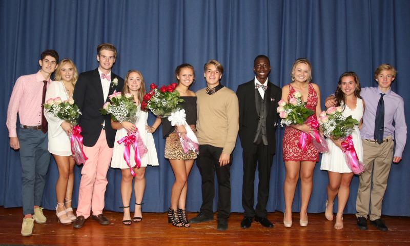 Worcester Prep announces 2016 Homecoming Court | Cape Gazette