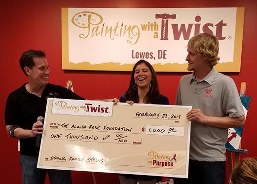 Painting fundraiser benefits Alana Rose Foundation | Cape Gazette