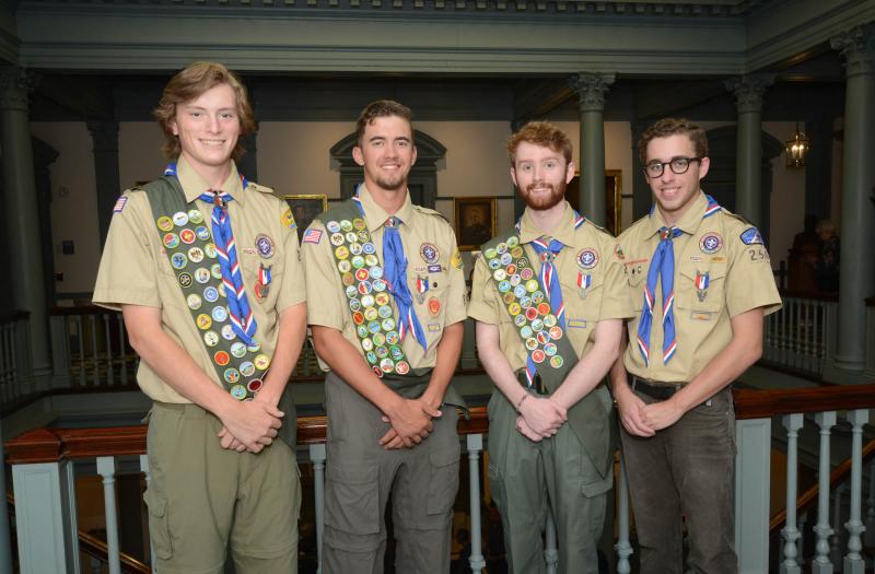 Delaware Legislature honors Eagle Scouts | Cape Gazette