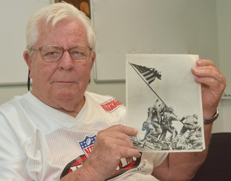 Lewes vet Charlie Sewell entrusted with Iwo Jima flag raising ...