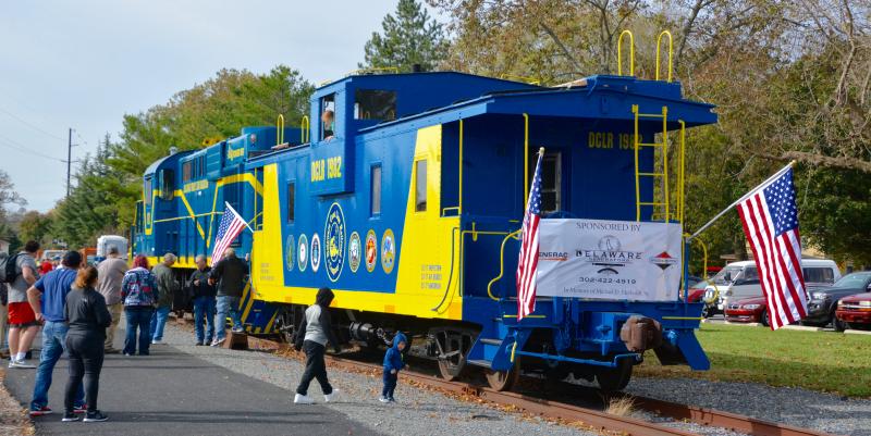 Riding the rails in support of Toys for Tots | Cape Gazette