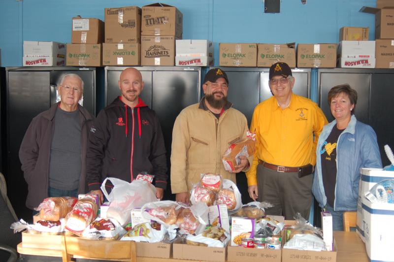 Masons of Jefferson Lodge Lewes donate Thanksgiving dinners | Cape Gazette