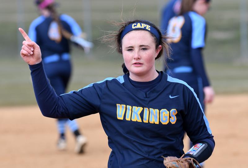Cape softball powers way to 8-1 win over Laurel, falls to Lake | Cape ...