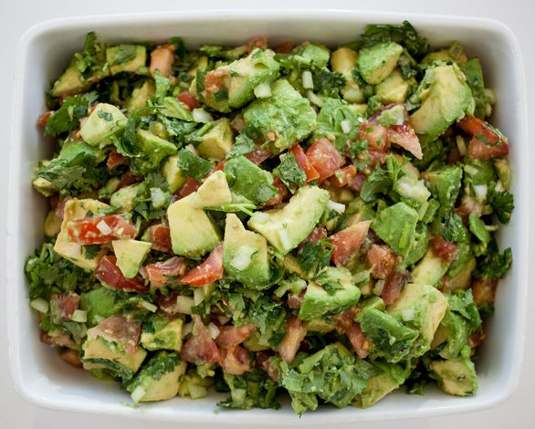 Chunky Guac Salad Recipe - Made with SoCal Guac Sauce Hot Avocado Hot ...