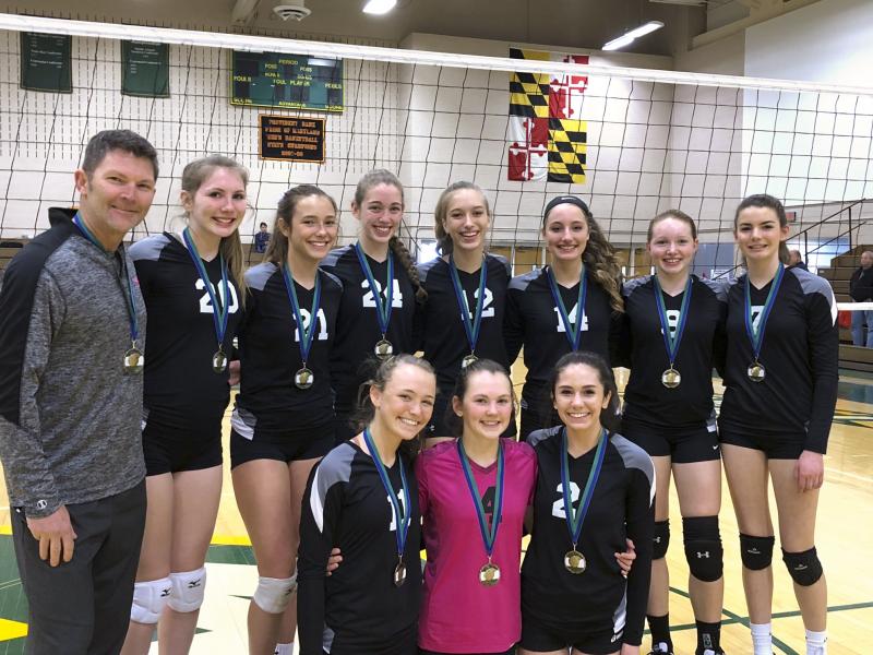 Premier Wolves U15 volleyball strikes gold again | Cape Gazette
