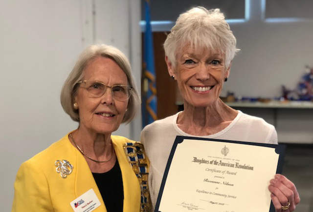 DAR Col. David Hall Chapter presents award to Roxanne Nelson | Cape Gazette