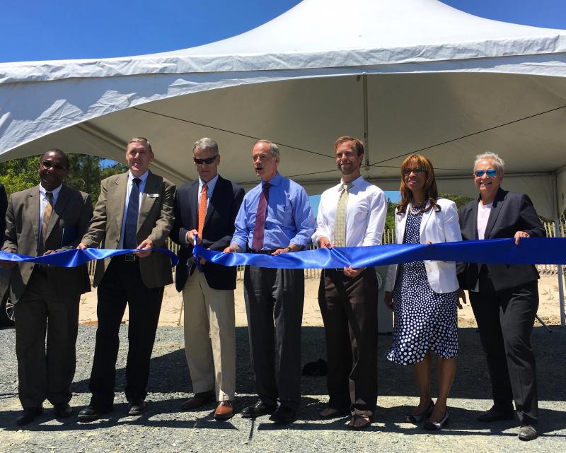 Rehoboth cuts ribbon on ocean outfall | Cape Gazette